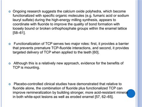 Non Fluoride Enamel Remineralization Ppt
