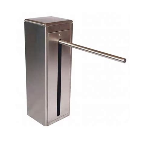 Electronic Security One Arm Barrier System Smart Barcode Reader Optical