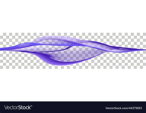 Abstract Blue Swirl Swoosh Wavy Lines Air Wind Vector Image