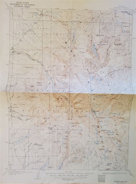 Wyoming County Map With Topography Of New
