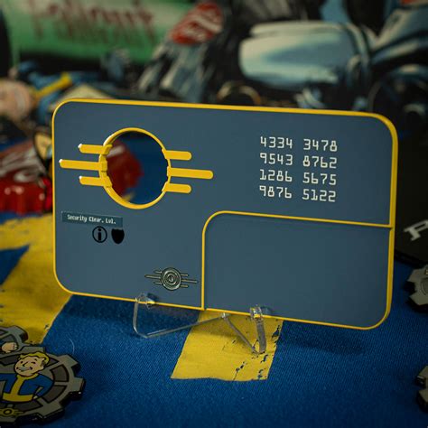 Fallout Vault Security Keycard Replica Fallout Elbenwald