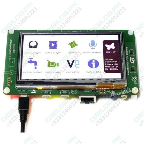 Stm32f746g Disco Discovery Kit Arm Cortex M7 Development Digilogpk