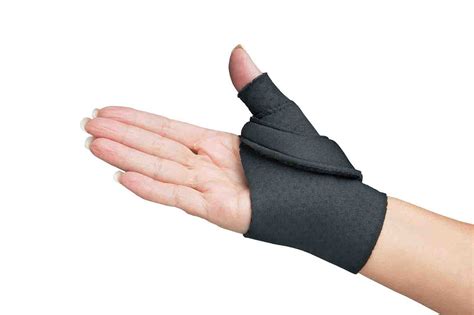 Comfort Cool Thumb Cmc Abduction Black Large 8 To 9 Circumference Right Caliber Fitness