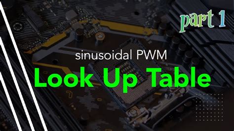 Step By Step Guide Implementing Lookup Tables With Stm32 For Better Performance Youtube