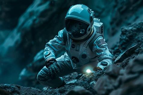 Premium Photo Embark On A Cosmic Odyssey With Astronauts In Trai Generative Ai
