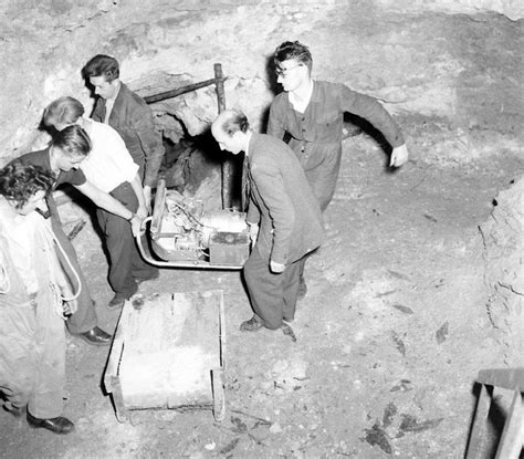 Пещера Ласко 1946 год Пикабу