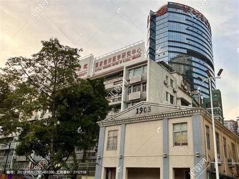 广州医科大学第一附属医院办公环境建筑摄影摄影素材汇图网