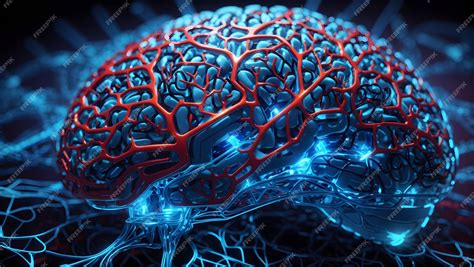premium ai image a detailed illustration of a human brain with its