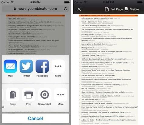 4 Möglichkeiten Vollständige Webseiten Screenshots In Chrome Ios Zu Erstellen Moyens Io