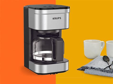 Krups Simply Brew Stainless Steel Drip Coffee Maker Cup Now Was SwagGrabber