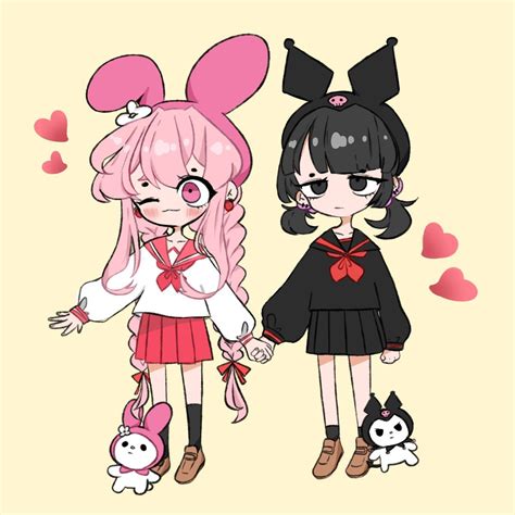 Куроми и май мелоди картинки для срисовки 68 фото