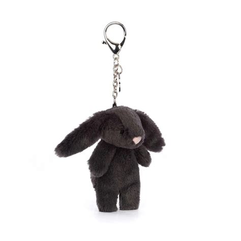 Jellycat Bashful Bunny Bag Charm Inky Hobbies Toys Toys Games On Carousell