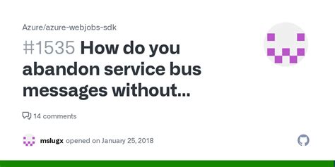 How Do You Abandon Service Bus Messages Without Brokeredmessage Object