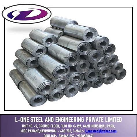 Zinc Lead Coil For Construction Thickness 25 Mm At ₹ 200kg In Thane