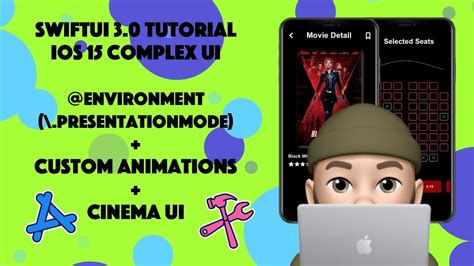 Swiftui 30 Tutorial Complex Ui Cinema Ui Presentationmode Using Xcode 13 Youtube