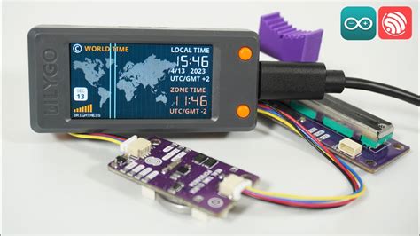 World Clock On Esp32 Development Board Youtube