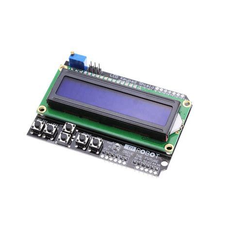 16x2 1602 Rgb Hat Lcd Keypad Shield For Raspberry Pi