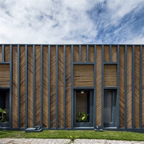 Martins Lucena Uses Wood And Tile Screens To Let Breeze Into If House