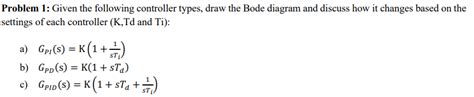 [solved] draw by hand not in matlab problem 1 given the