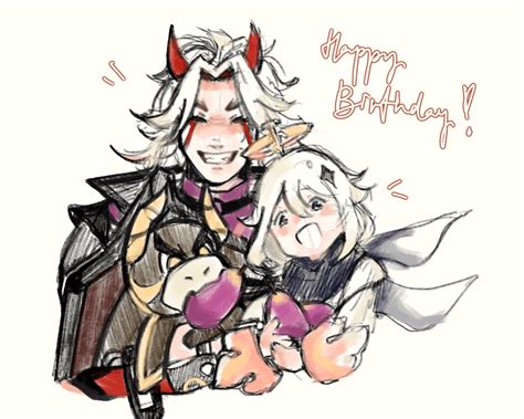 Happy Birthday To Itto And Paimon Rgenshinimpact