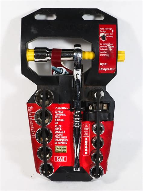 Huskey 22 Piece Pass Through Socket Set