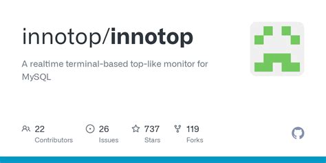 Github Innotopinnotop A Realtime Terminal Based Top Like Monitor For Mysql