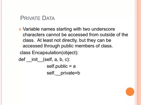 Object Oriented Programmingpython Pptx