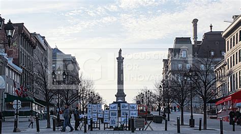유토이미지 [캐나다 몬트리올] 자크 카르티에 광장 Place Jacques Cartier