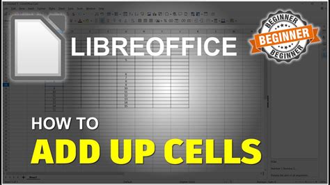 How To Add Cells In Libreoffice Calc At Charles Macias Blog