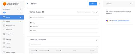 Voice Assistant Using Dialogflow With Kotlin Dev Community