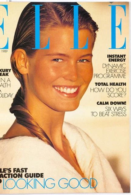 Claudia Schiffer Kersti Bowser Emma Hautier Maxine Restall Elle