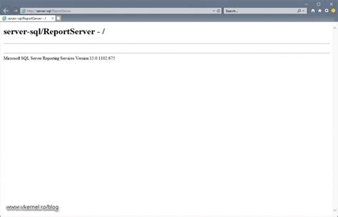 Install And Configure SQL Server Reporting Services SSRS