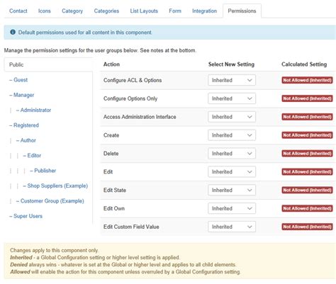 Help310 Components Contact Manager Options Joomla Documentation