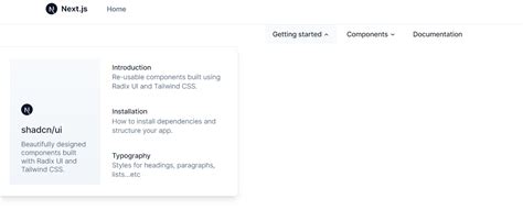 Navigationmenucontent Not Appearing Under The Navigationmenuitem Issue Shadcn Ui Ui