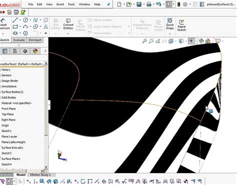 Solidworks Surface Modelling Tutorials On Behance Solidworks Surface Modelling Tutorials On Behance