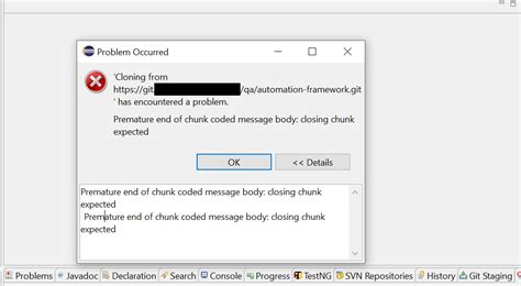 Github I Am Facing Issue On Cloining Git Repo Premature End Of Chunk