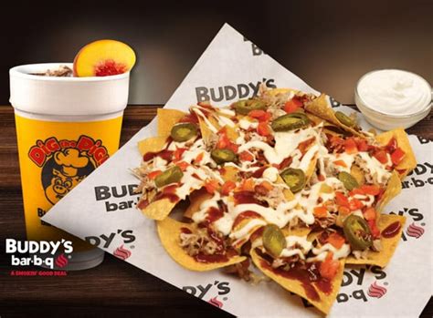 Buddys Bar B Q Brings Back Loaded Nachos And Introduces Sweet Peach