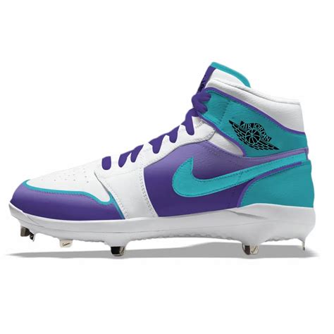 Bel Air Jordan 1 Retro Cleats Stadium Custom Kicks
