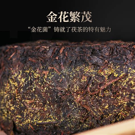 永兴泰泾阳茯茶陕西特产手筑茯砖茶金花伏茶官茶藏茶黑茶1000g 虎窝淘
