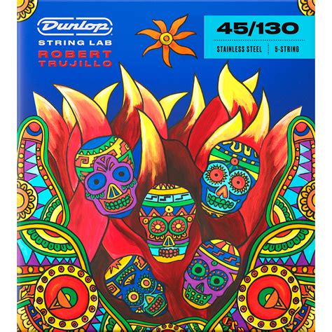 Dunlop Robert Trujillo Stainless Steel 5 String Electric Bass Strings