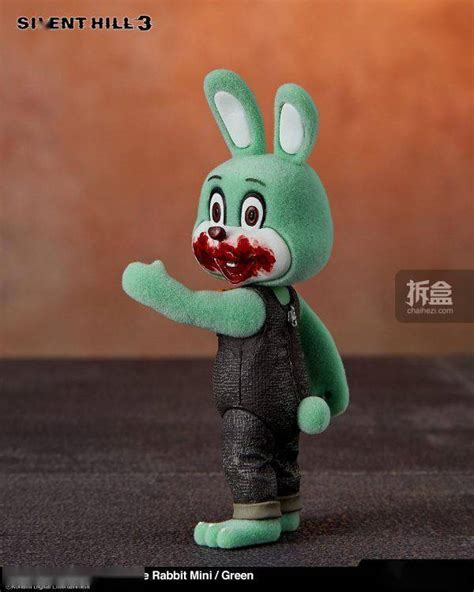 Gecco 寂静岭3 罗比兔 恐怖兔子6款 担架车 迷你手办cm