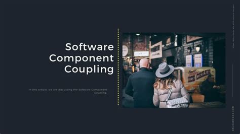 Software Component Coupling • Onloadcode