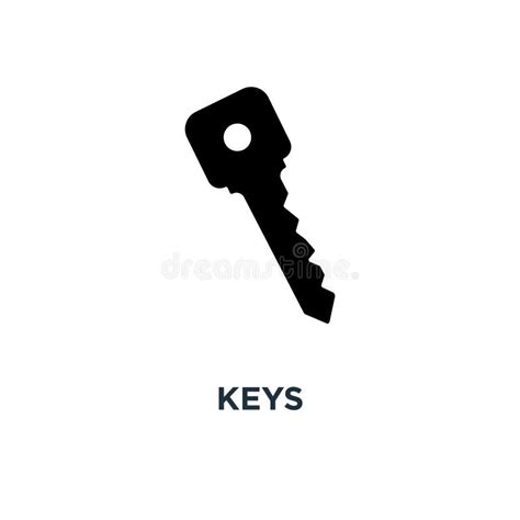 Keys Icon Safe And Protection Sign Concept Symbol Design Vecto Stock Vector Illustration Of
