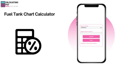 Fuel Tank Chart Calculator Calculatorspot