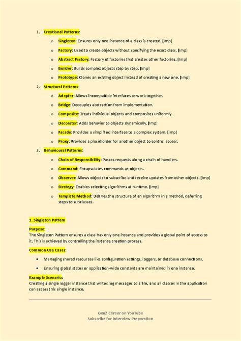 Step 5 Java Design Patterns Java Programming Mu Studocu