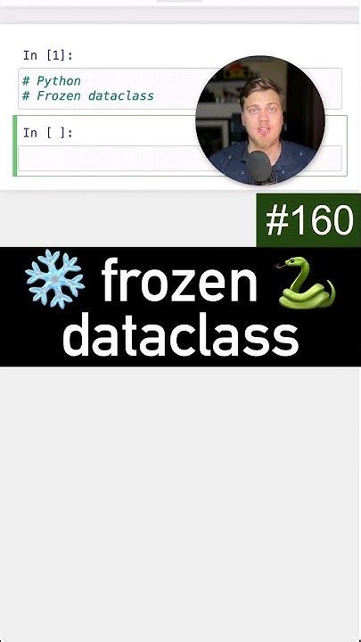 frozen dataclass замороженный python surenpytips youtube