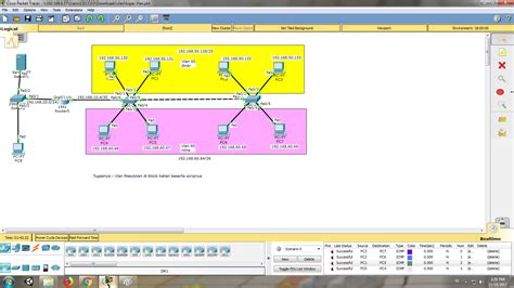 konfigurasi vlan cisco packet tracer