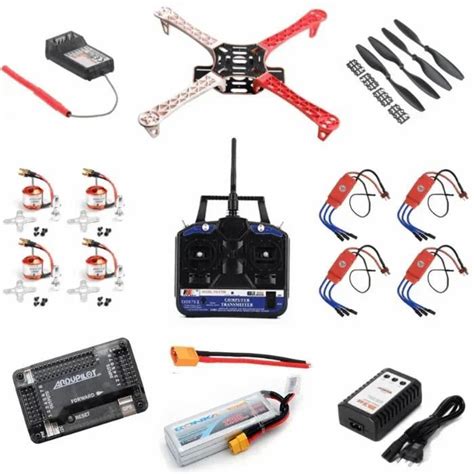 f450 quadcopter drone diy kit based on kk flight controller at ₹ 15999
