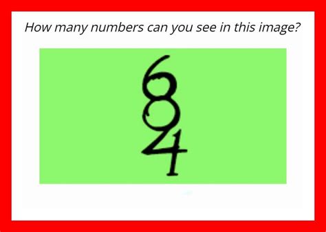 How Many Numbers Can You See Answer Riddlester