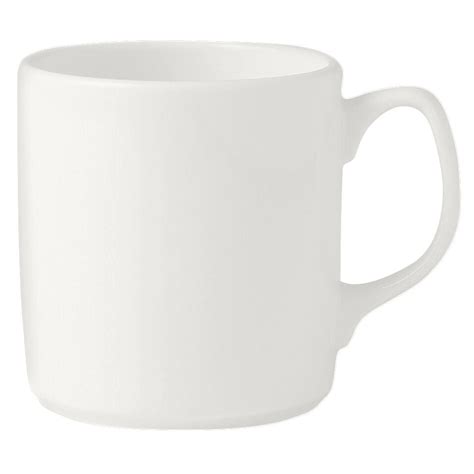 Alumina Vitrified White Atlantic Mug 34cl Drinkware Pack Of 36 Ukcs